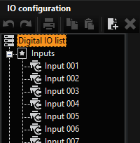I/O Settings